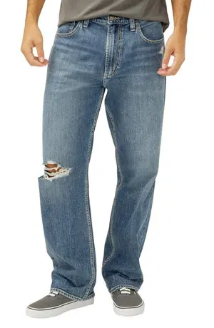 SILVER JEANS CO. Relaxed Straight Leg Jeans
