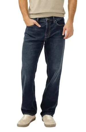 SILVER JEANS CO. Grayson Classic Fit Straight Leg Jeans - Swing