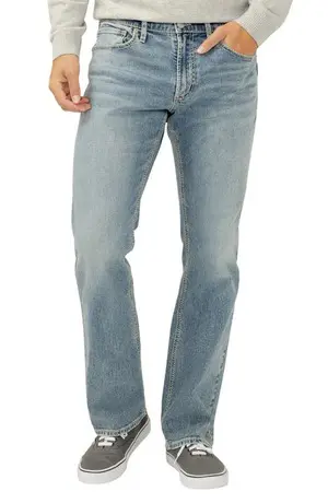 SILVER JEANS CO. Jace Slim Bootcut Stretch Jeans - Rugged