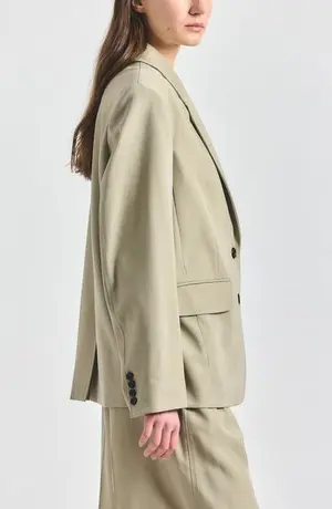Derek Lam 10 Crosby Poppy Relaxed Blazer