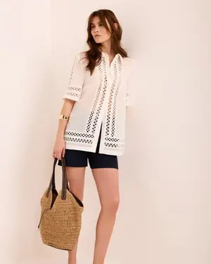 Mint Velvet Ramie Resort Shirt