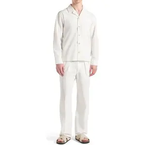 Manière De Voir Constant Linen Overshirt - White