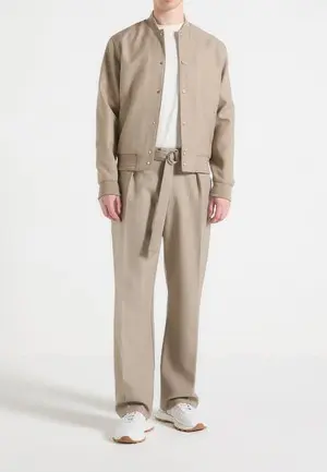 Manière De Voir Savin Tailored Bomber Jacket