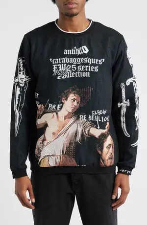 VERYRARE David Vs Goliath Crewneck - Black