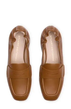 STUART WEITZMAN Brynt Penny Loafer - Boho Tan