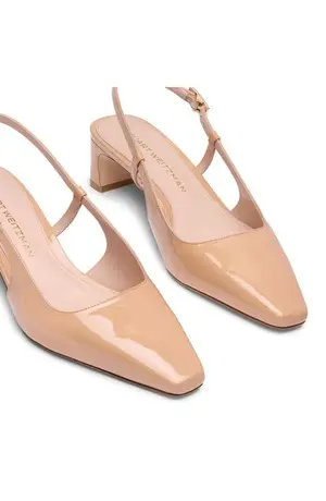 STUART WEITZMAN Slingback Pumps - Adobe