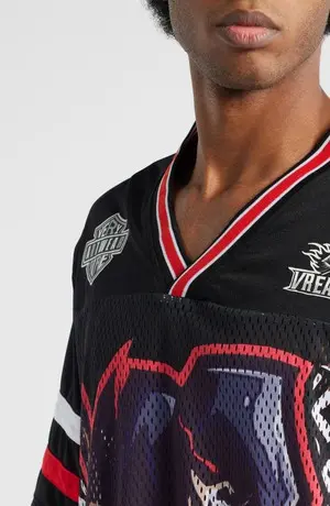 VERYRARE Reaper Graphic Mesh T-shirt
