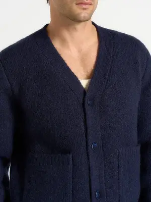 Manière De Voir Wool Knit Cardigan