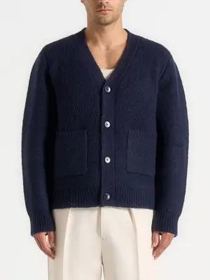 Manière De Voir Wool Knit Cardigan