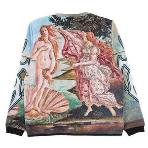 VERYRARE Birth Of Venus Jacquard Crewneck