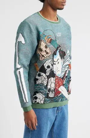 VERYRARE Nozarashi Gosuke Sweatshirt - Gray