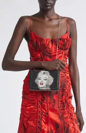 Judith Leiber Marilyn Slim Slide Clutch