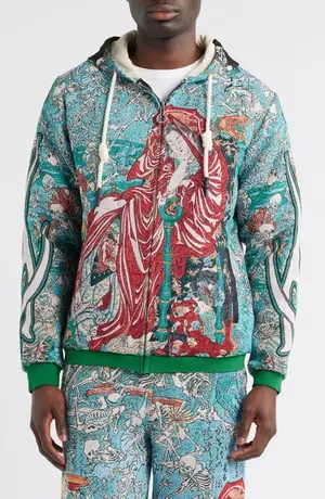 VERYRARE Jigoku Dayu Jacket With Drawstring Hood