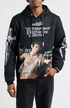 VERYRARE David Vs Goliath" Jacquard Tapestry Hoodie