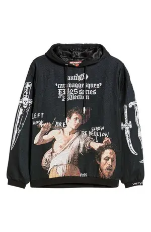 VERYRARE David Vs Goliath" Jacquard Tapestry Hoodie