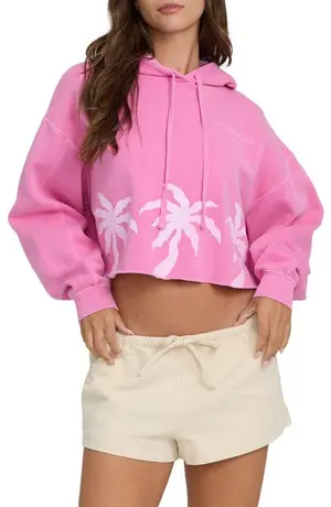 BILLABONG Cotton Drawstring Shorts - White Cap