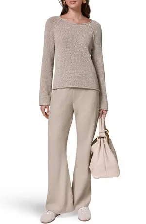 Donna Karan New York Easy Boat Neck Sweater - Sandstone Multi