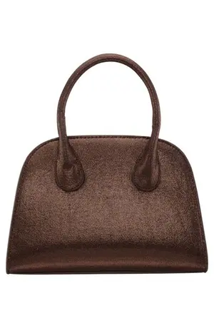 Nina Ainsley Top Handle Bag - Bronze
