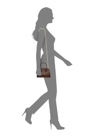 Nina Ainsley Top Handle Bag - Bronze