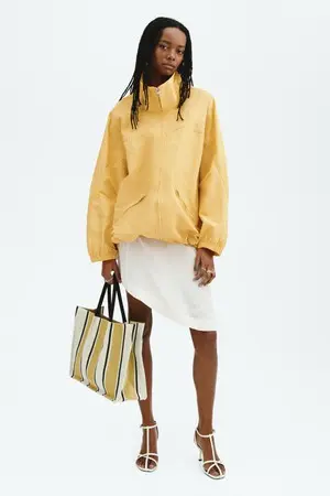 H&m Oversized Nylon Jacket