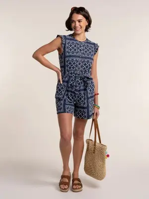 BRAKEBURN Izzy Jumpsuit - Navy