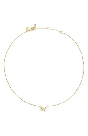 Kate Spade New York Mini Bow Pendant Necklace - Gold