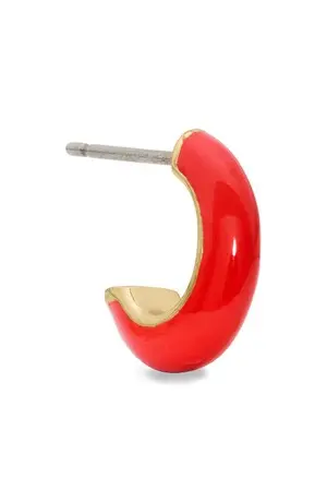 Kate Spade New York Tiny Twinkles Trio Huggie Hoop Earrings - Hot Cinnamon