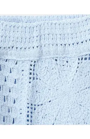 Mango Openwork Embroidery Straight Leg Pants