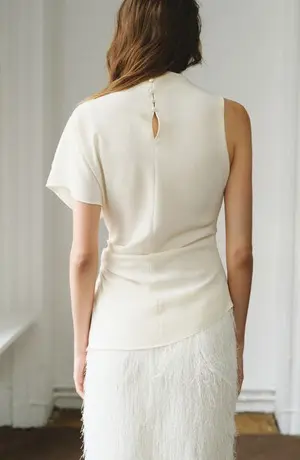 Mango Sleeveless Asymmetric Top