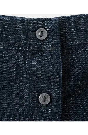 Mango Calonge Denim Top With Tie Straps