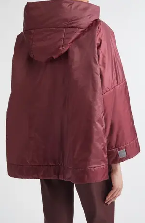 Max Mara Oversize Water Repellent Hooded Puffer Jacket