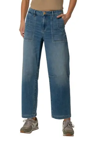 Kut From The Kloth Ashton High Waist Crop Barrel Jeans - Prosperous
