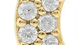 Kate Spade New York Pavé Moon Stud Earrings