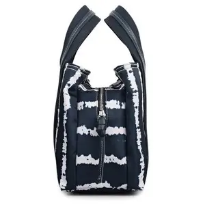 RADLEY Halley Row Tie Dye Stripe Ziptop Satchel Bag
