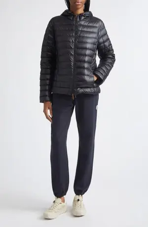 Moncler Hooded Down Puffer Jacket - Black