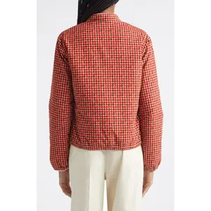 Moncler Lanset Checked Knit Jacket - Check Print
