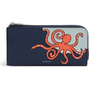 RADLEY Chilworth Streetoctopus Zip Around Wallet - Naval