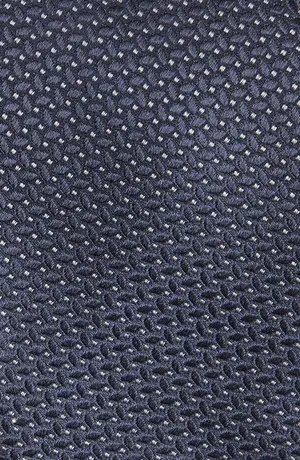 Canali Neat Silk Jacquard Neck Tie