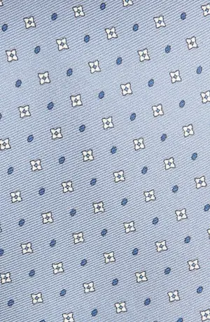 Canali Medallion Silk Neck Tie