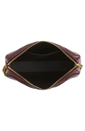 Saint Laurent Cassandre Bijou Matelassé Leather Wristlet