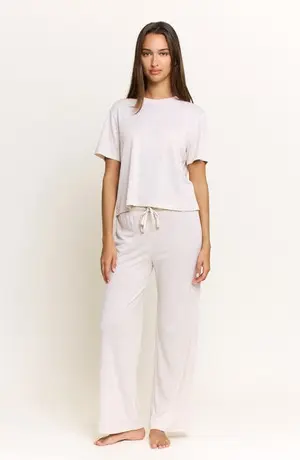 Honeydew Intimates Sunbeam Linen Blend Pajama Pants - Dust