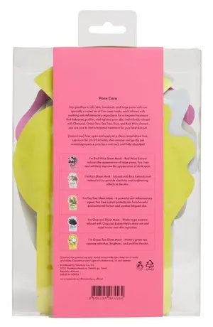 TONYMOLY 5-pack Pore Care Sheet Masks
