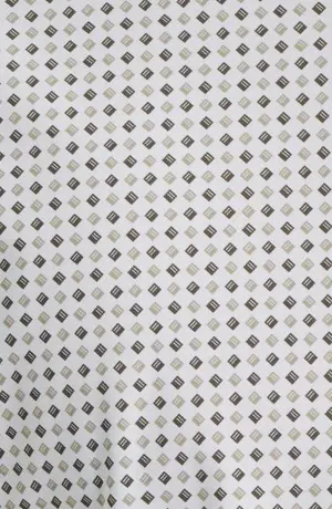 BOSS Roan Kent Slim Fit Short Sleeve Performance Button-up Shirt
