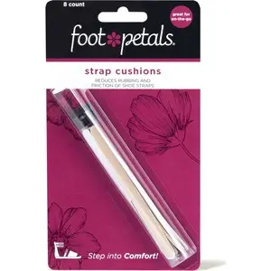FOOT PETALS Trim-to-fit Strap Cushions 8 Pack - Khaki