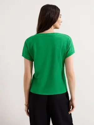 PHASE EIGHT Suzie Shoulder Button T-shirt