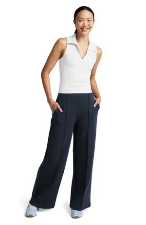 Beyond Yoga Sport Active Polo Tank - White