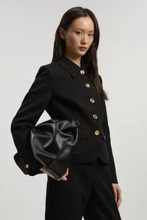 Karen Millen Petite Textured Tailored Jacket