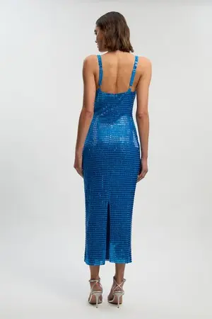 Karen Millen Embellished Midi Dress