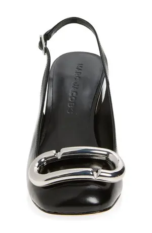 Marc Jacobs The Pop J Marc Slingback Pump - Black