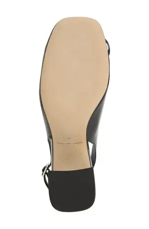 Marc Jacobs The Pop J Marc Slingback Pump - Black